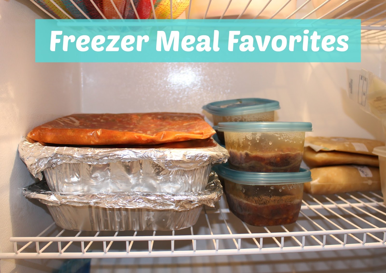 Sweet Little Ones: Freezer Meal Favorites