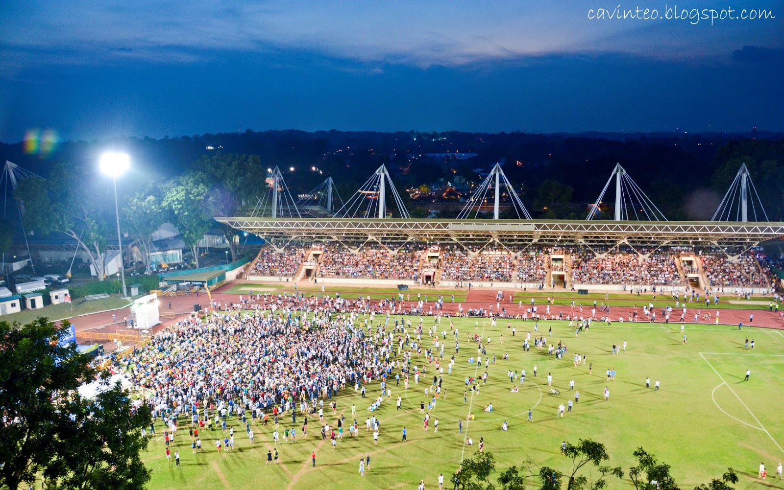 Entree Kibbles: Workers' Party Rally (Nee Soon GRC) @ Yishun Stadium ...