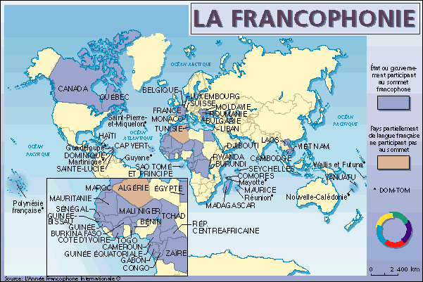 PARCOURS FRANCOPHONE: A propos de la Francophonie...