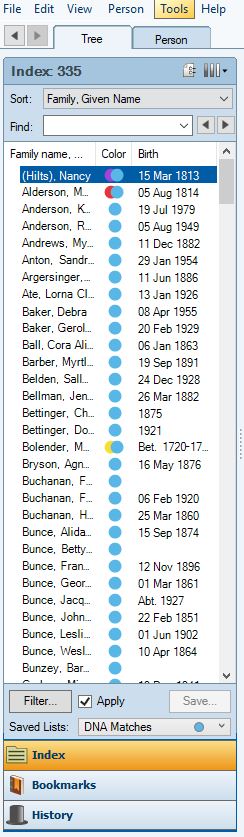 My Simple Genealogy Research Blog: Exploring Color Coding and Filters ...