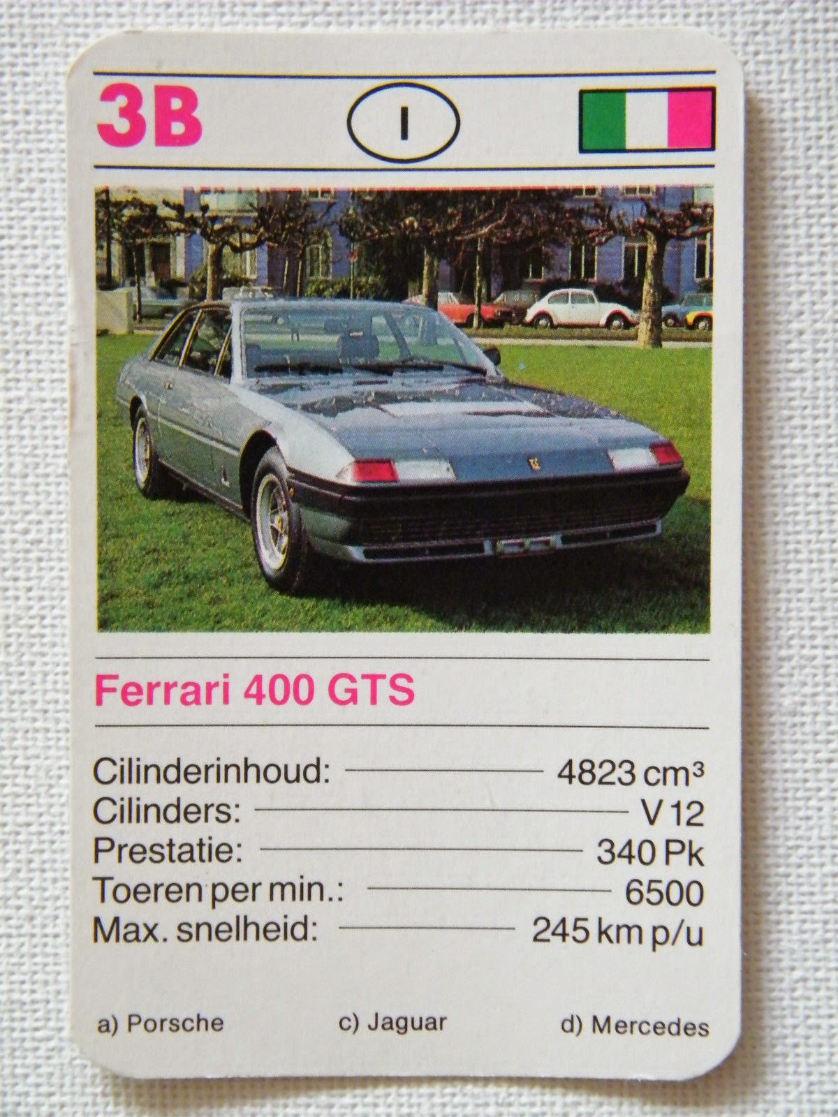 Ferrari 400: Quartet : Ferrari 400 GTS