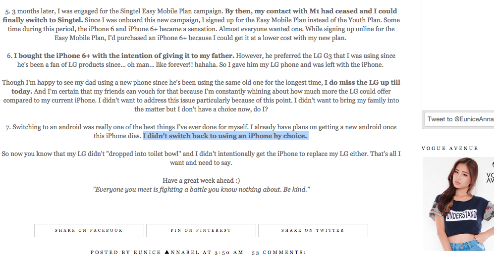 What Gushcloud and Its Influencers Did Wrong (and how Singtel did right)
