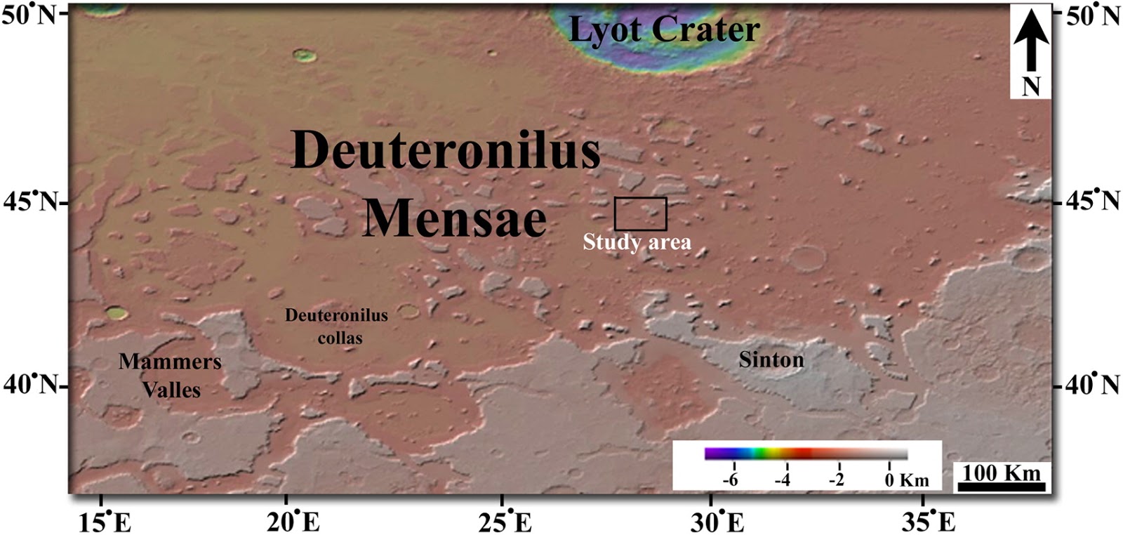 The Dragon's Tales: Evidence of Multiple Past Ice Ages Found on Mars