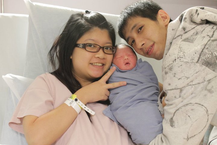 幸せな家族: Jayvier's Birth Story!