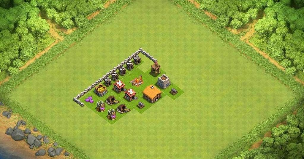 Clash games guide: Top 8 TH(Town Hall) 2 Bases.
