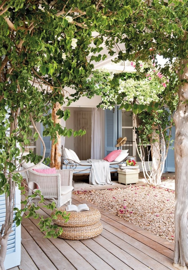 Provence style house on Formentera island