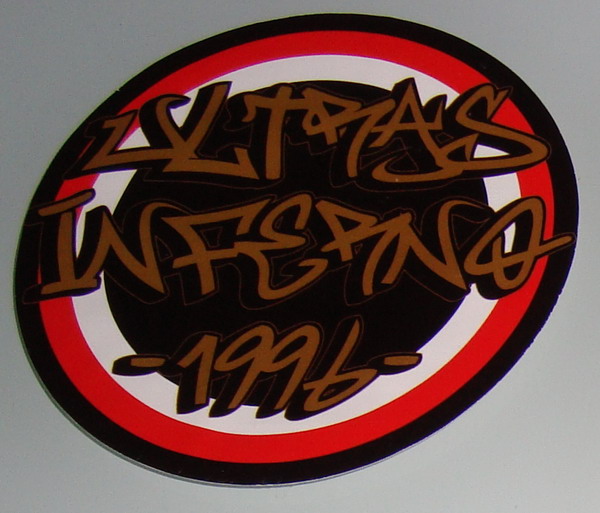 FERROLINOMANO: Pegatinas ULTRAS INFERNO 1996