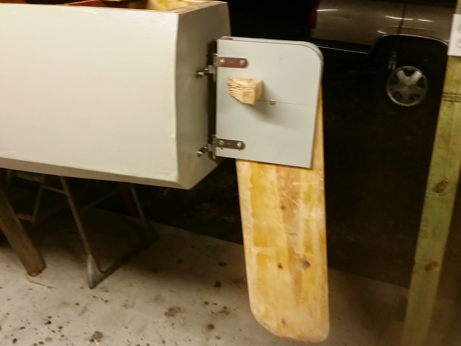 Slingshot16: Rudder installation