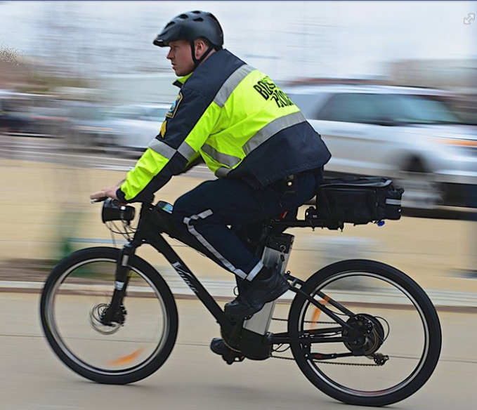 Gebattery: Boston Police using electric bikes for the marathon