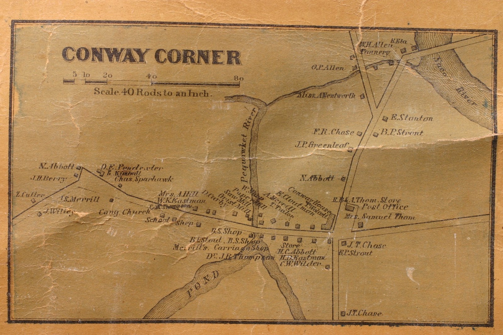Mount Washington Valley History: Conway Corner