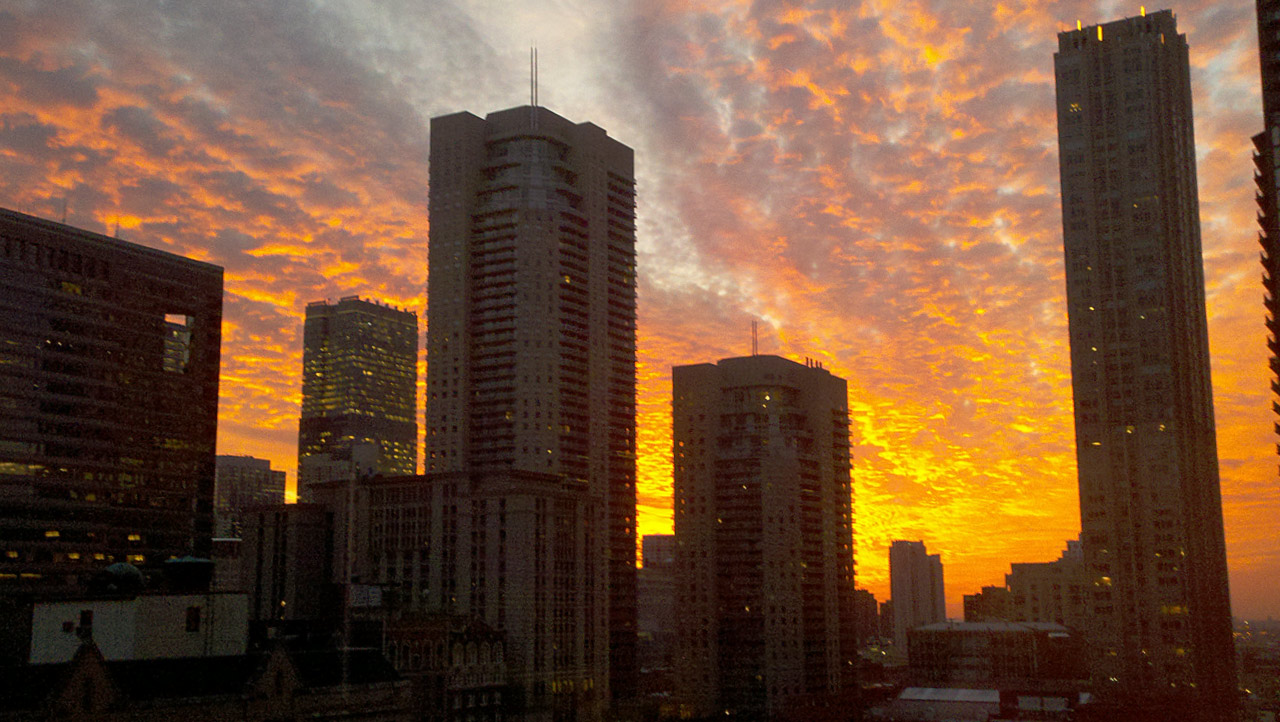 RickThompsonDesign: Beautiful Sunset in Chicago