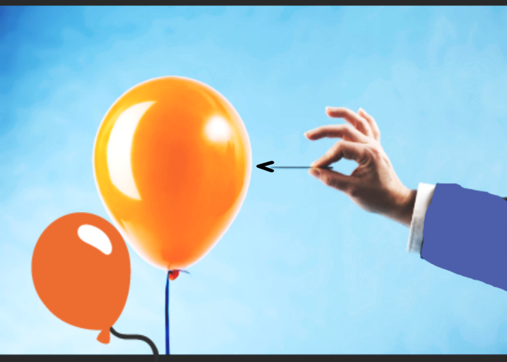 What is Real fact behind balloon bursting