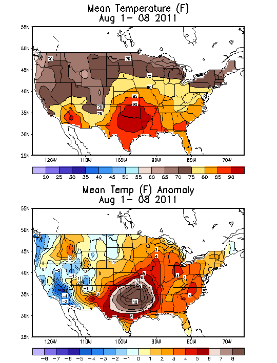 CapitalClimate: August Temperature Update: Heat Records Outnumbering ...
