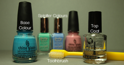 Money Smart Nail Art: The Toothbrush Method Tutorial | The Nailasaurus ...