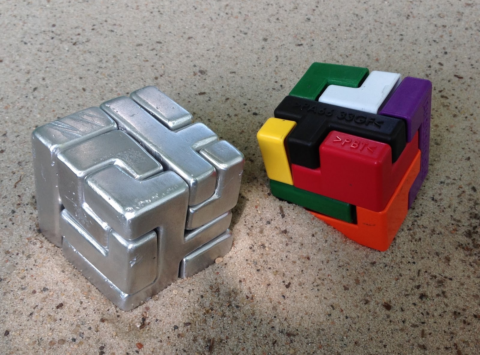 Science With Screens: Casting a 3D Aluminum Puzzle Cube