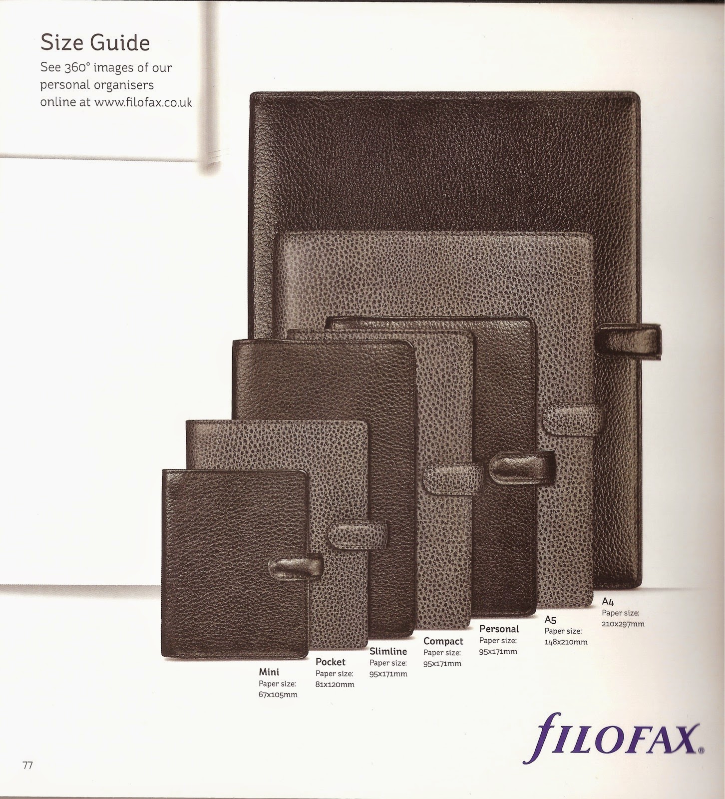 Philofaxy: Filofax UK 2011-12 Full Catalogue