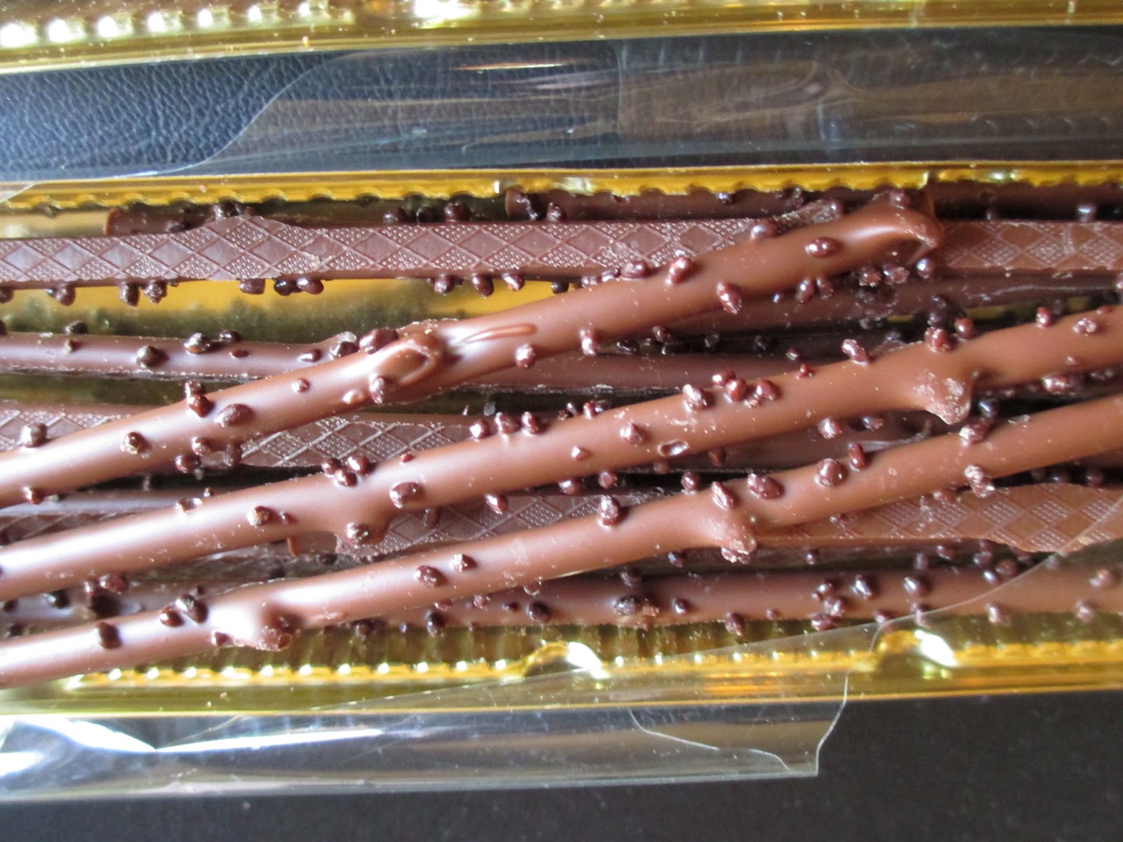 Delirious Documentations: Grand Belgian Milk Chocolate Twigs