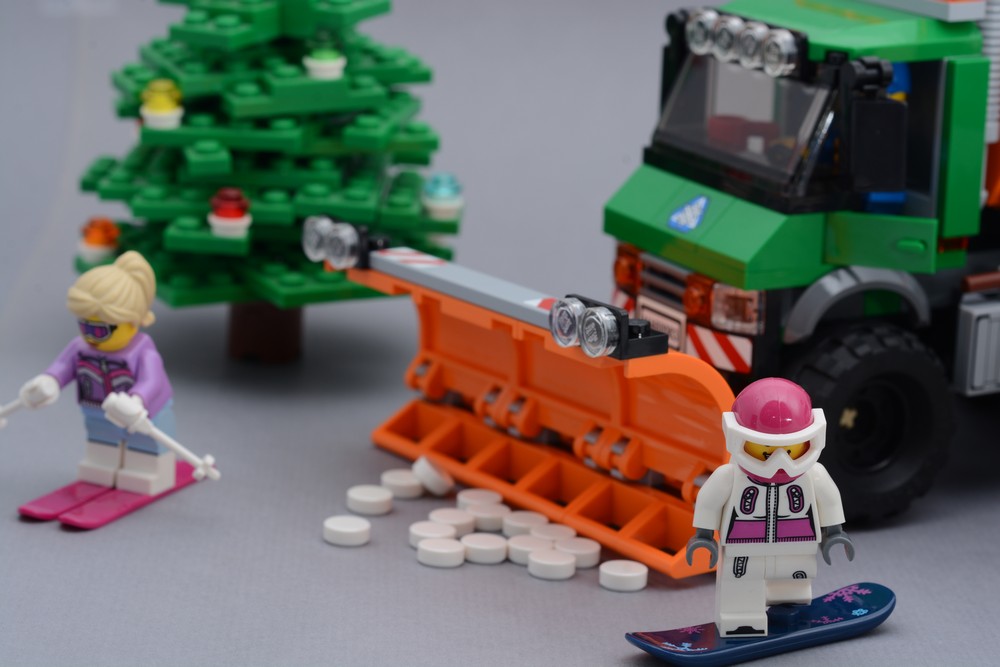 Lego 60083 Snowplow Truck 鏟雪車 開箱報告 - 魯蛇實驗室