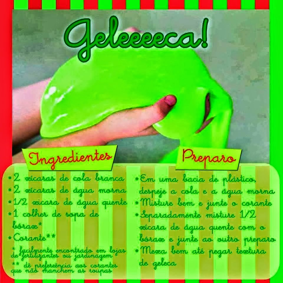 Receita de Geleca
