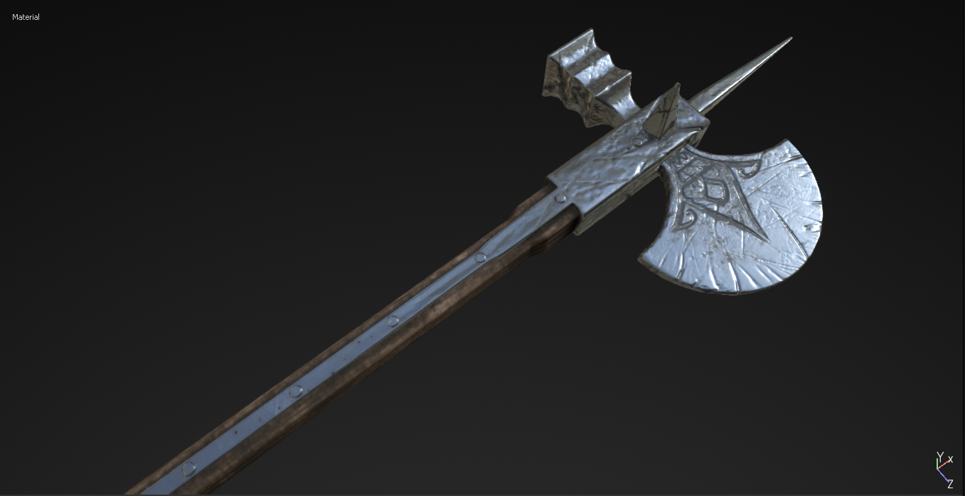 Sketchsofrantic: Fantasy Weapons Bumdle | Halberd