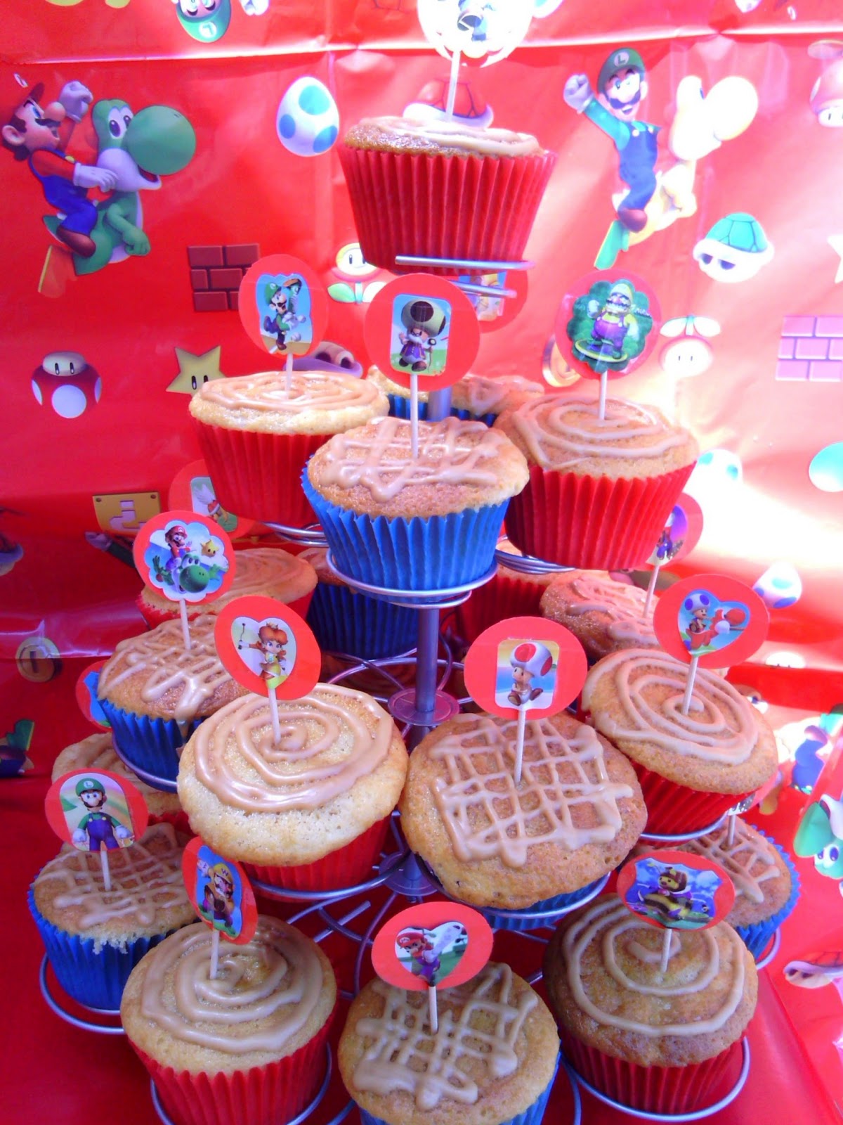 Dulcetopía: Muffins de Toffee Mario Bros