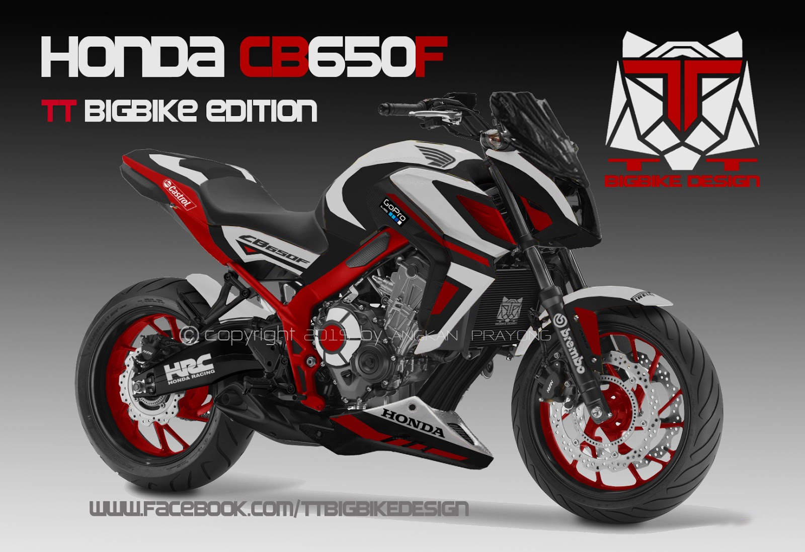 TT BIGBIKE DESIGN: HONDA CB650f DESIGN CONCEPT MAIN COLOR OF ...