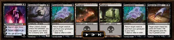 Magic the Gathering Adventures: ISD+RTR monoblack Rat Deck in depth