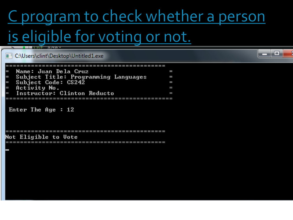 CS Basic Tutor : Activities for students: 12/04/18