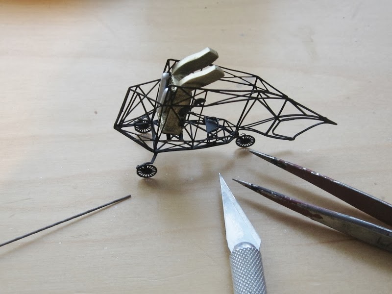 Wings of Intent: dR design Clement Ader Avion III - 1/72 photoetched/resin