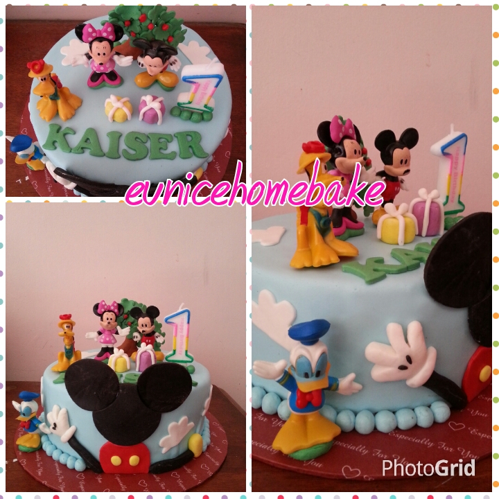 Eunice Home Bake (Klang): Mickey Themed Cake