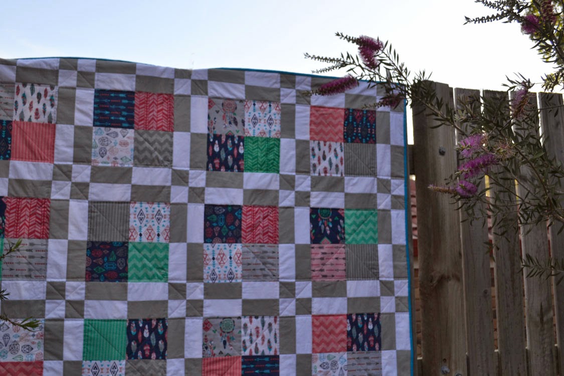 gemini stitches: "High Tea" quilt pattern testing