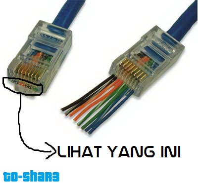 Cara menyambungkan Kabel RJ-45 sendiri ~ Something to shar3
