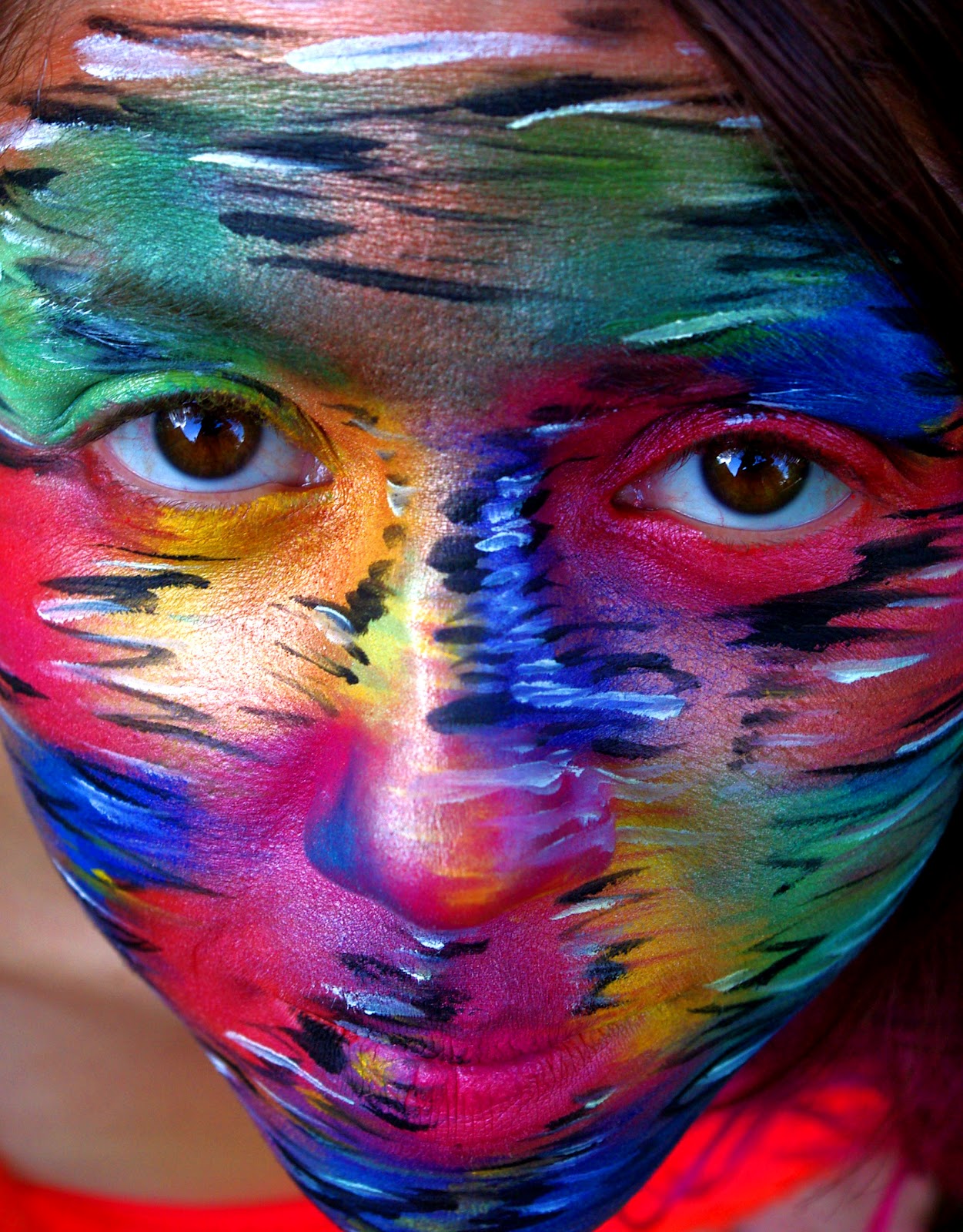 Fig and Wasp: Adventures with Face Paint