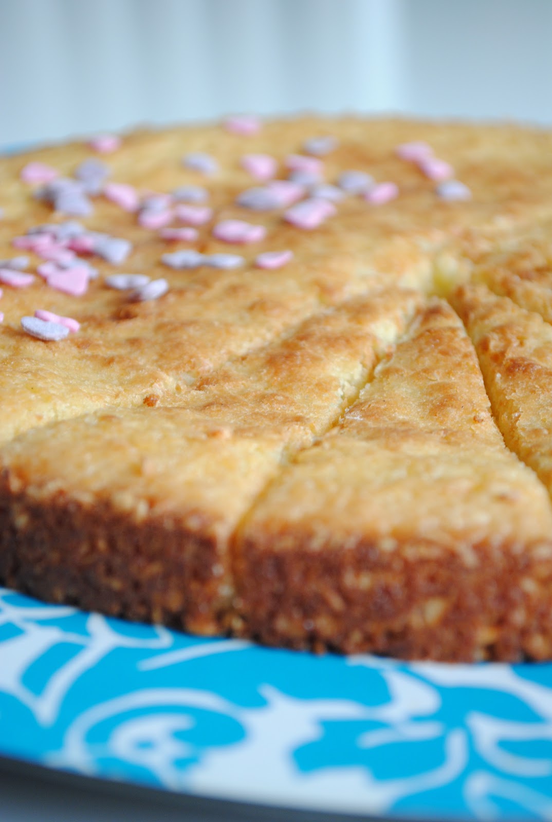 Saras delikatesser: Kladdkaka med vit choklad & mandelmassa