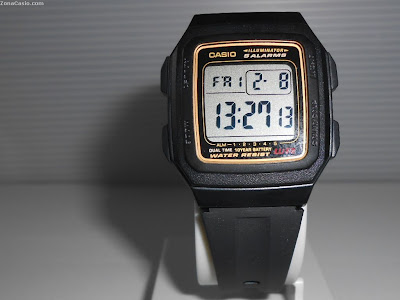 Zona Casio: Prueba: Casio F-201, el modelo más completo de la serie F