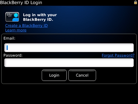Crear una cuenta Blackberry ID desde la computadora | G-Móvil
