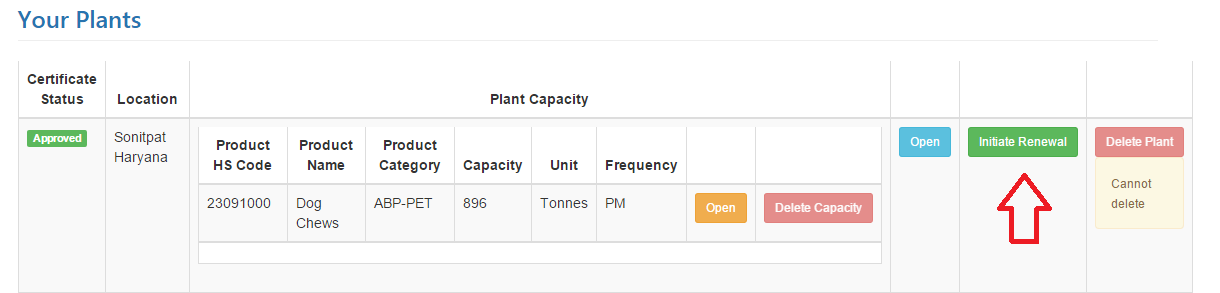 Capexil Certifications: How to apply for Renewal of Plant Approval ...