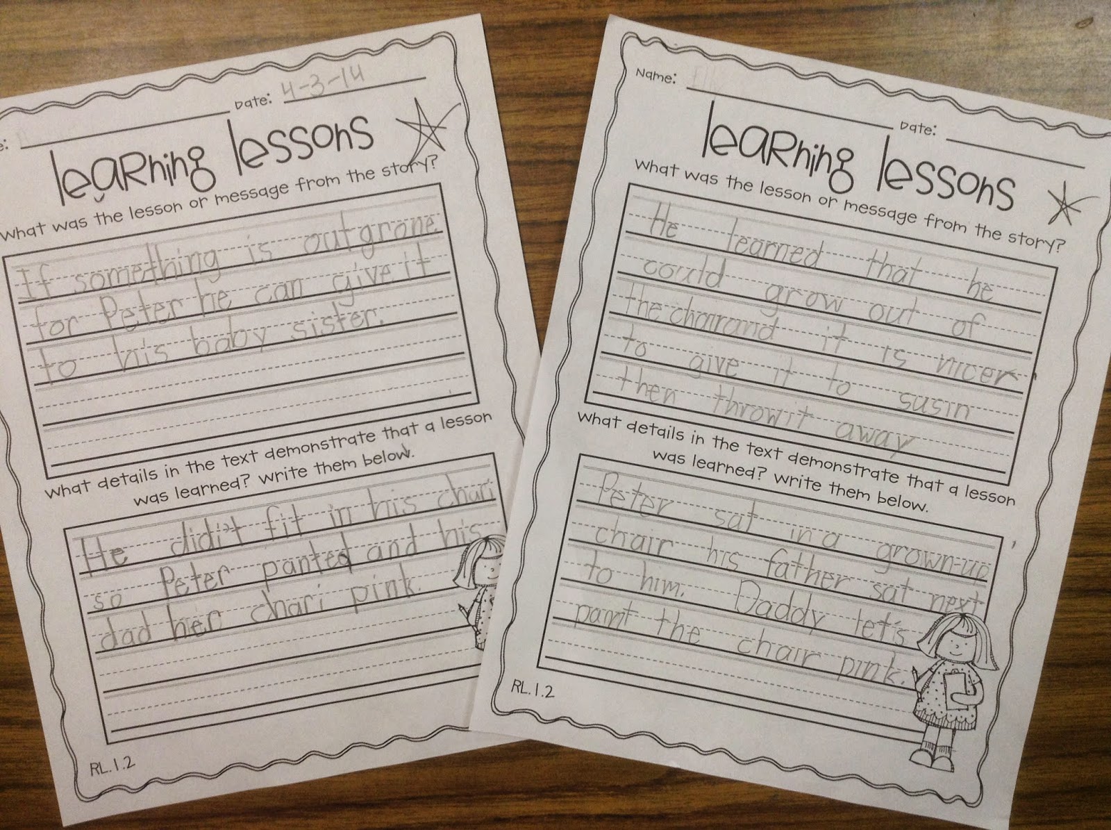 Mr. First Grade: Learning Lessons with Molly Lou!