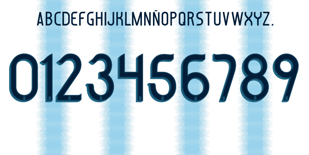FONT ARGENTINA VECTOR 2019