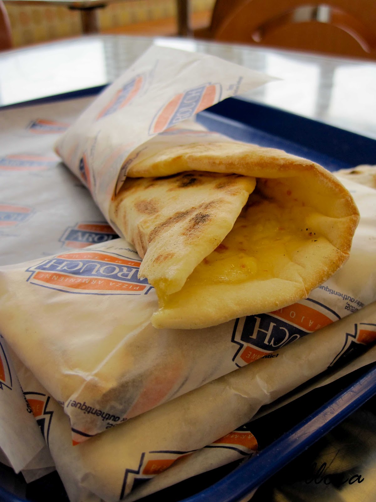 Retour vers la santé: Pizza arménienne chez Arouch