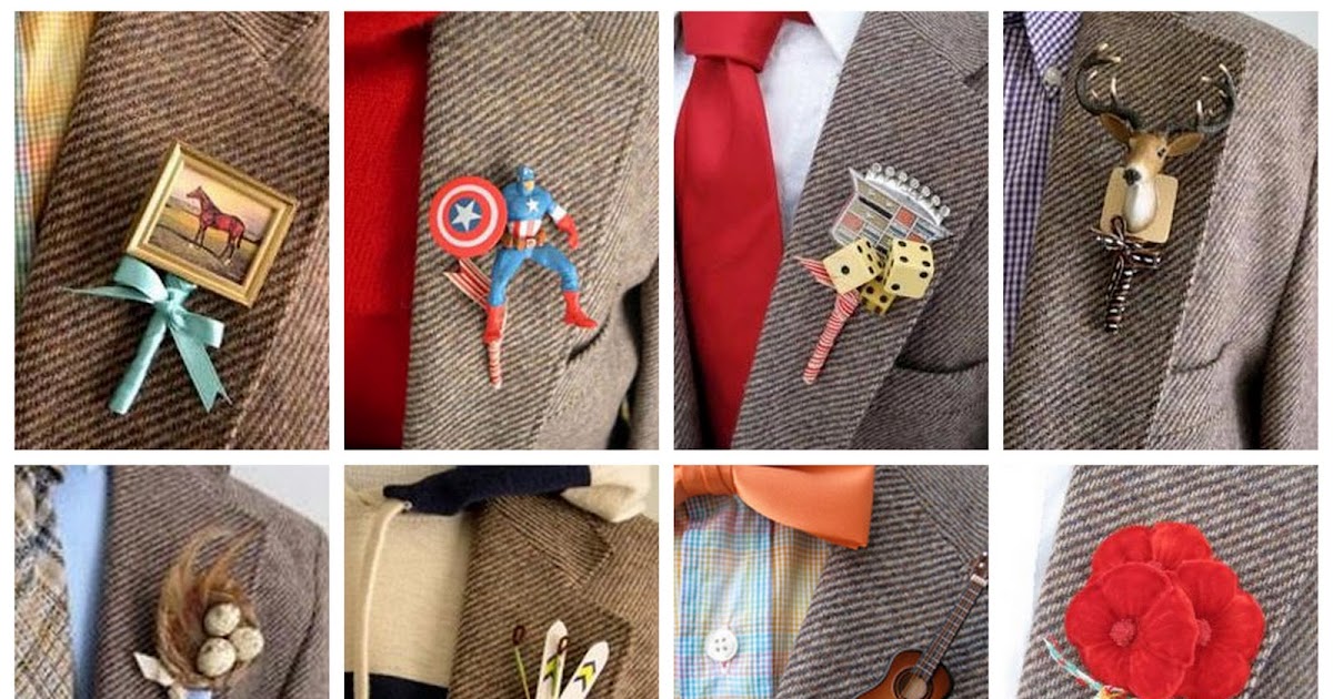 Amazing Boutonniere Button-Holes for your Hubby