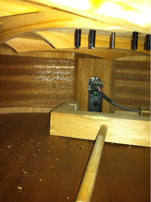 The D.I.Y Guitar blog: JLD Bridge Doctor in action!!!!