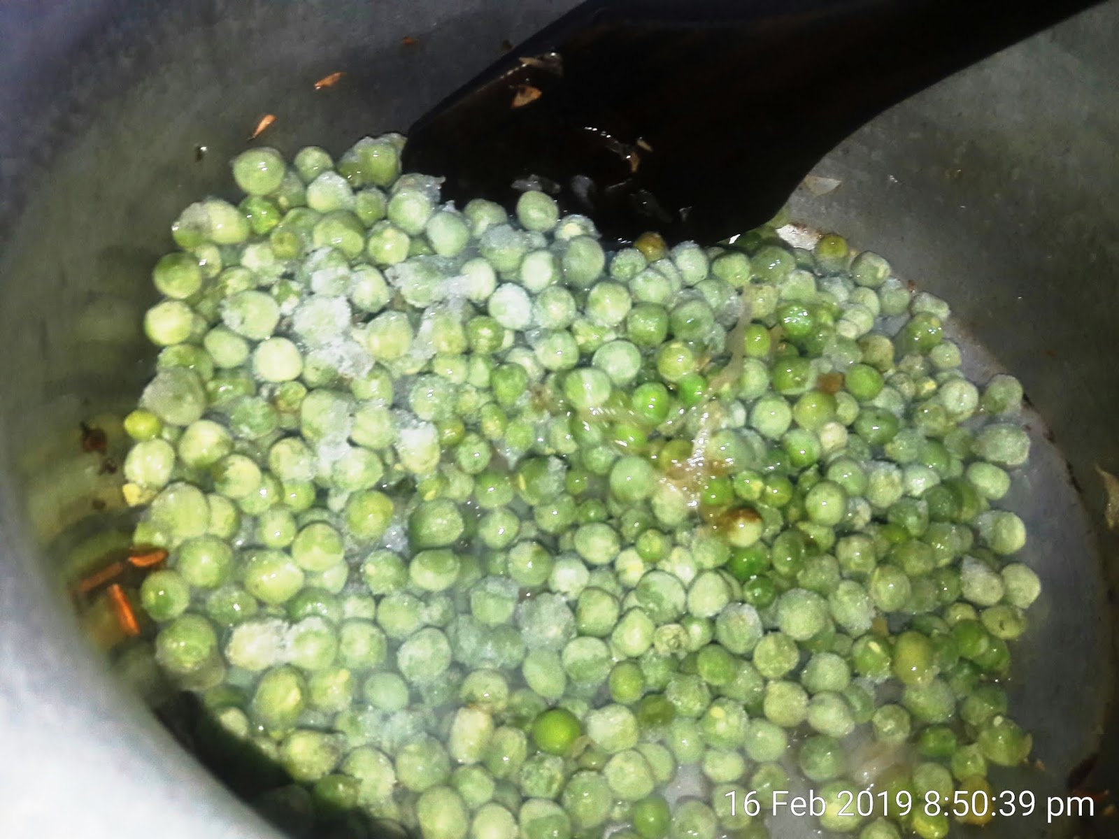 Fried Matar Masala Recipe - Yummy Traditional