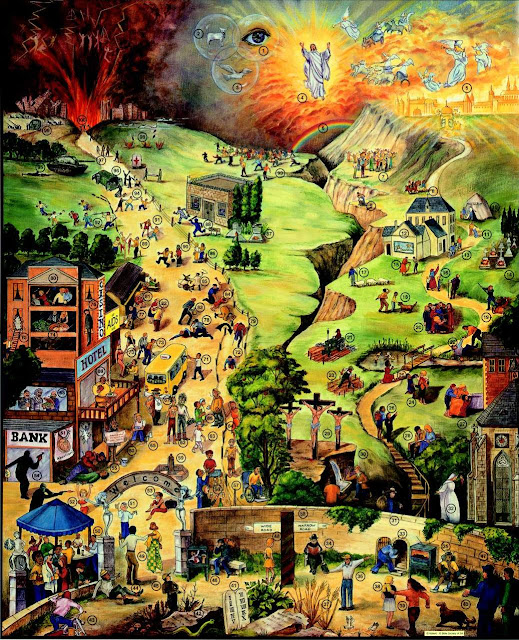 - PAINTING ANGELS -: Broad, Narrow and Repentance Road