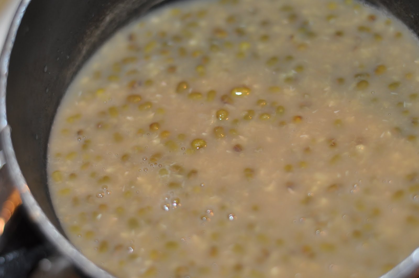 Welcome to Jinkzz's Kitchen: Ginisang Mongo ( Sauteed Mung Beans)