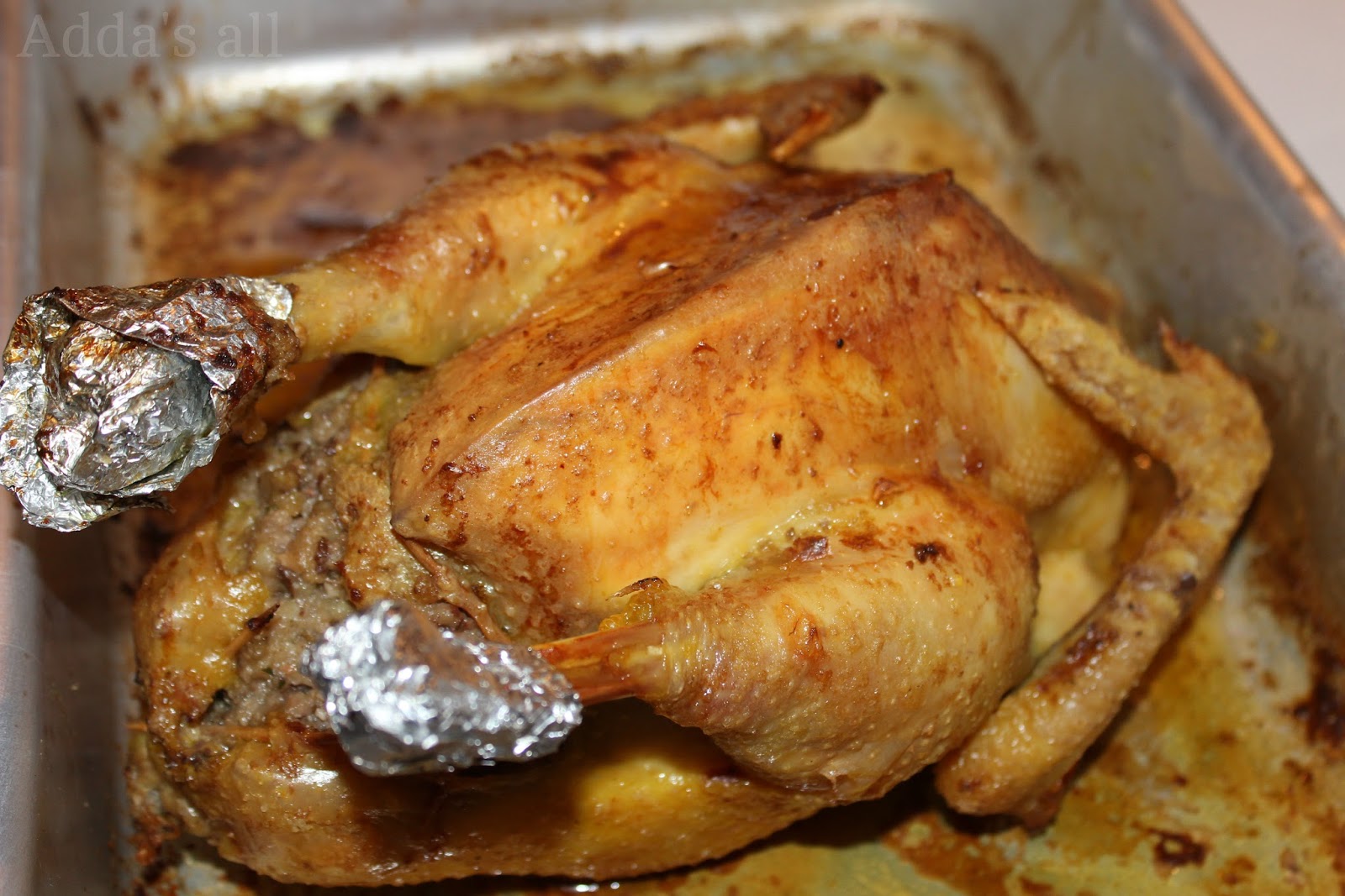 Adda's All : Cappone Ripieno di Castagne