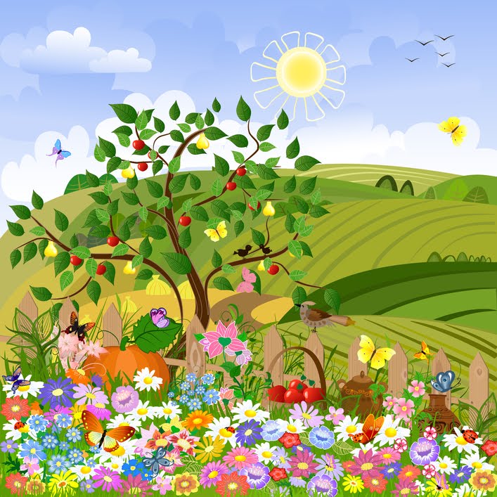 Dibujo de poblacion rural - Imagui