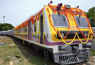 ICF hands over first Stainless Steel AC EMU Rake to MRVC for Mumbai ...