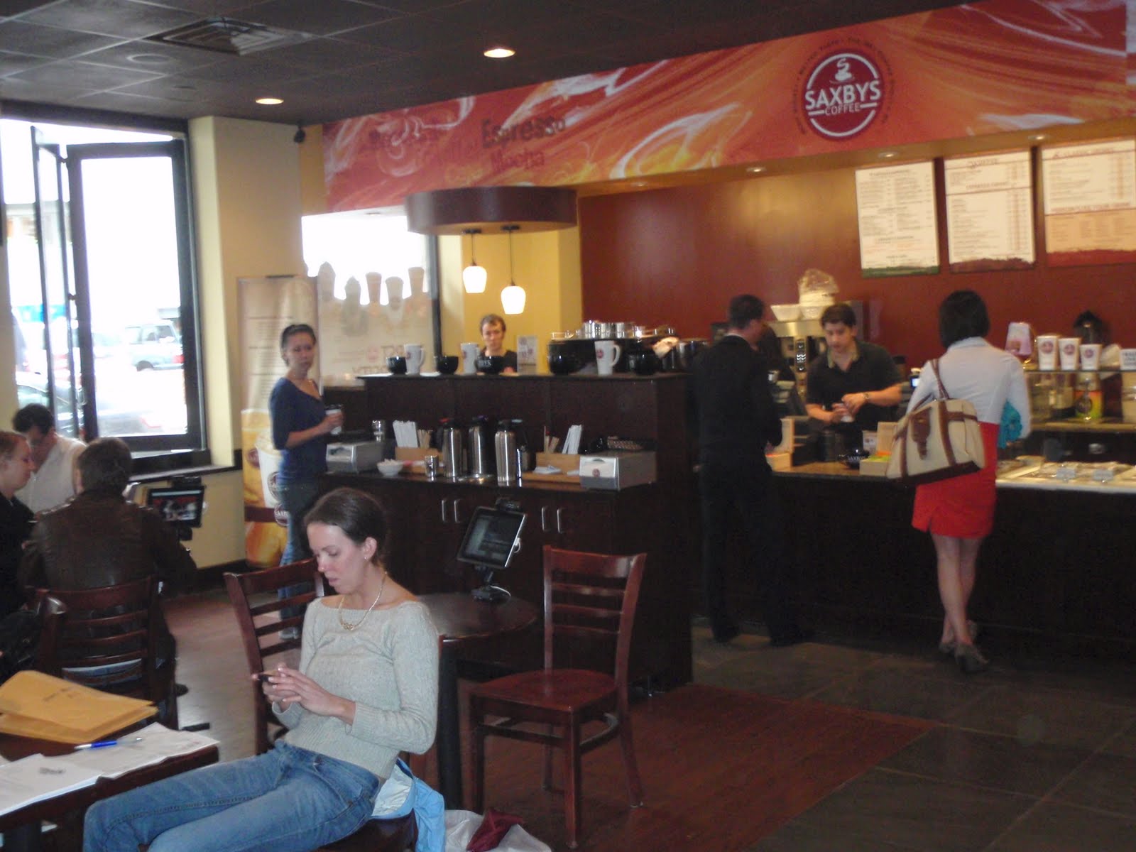 Saxbys Cofee at Rittenhouse