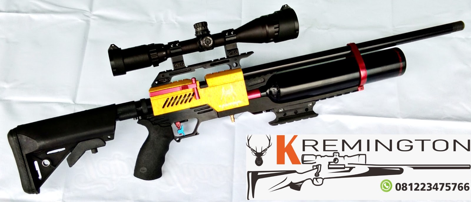 Senapan Angin Pcp Predator Tactical Tabung 500cc Ori Taiwan